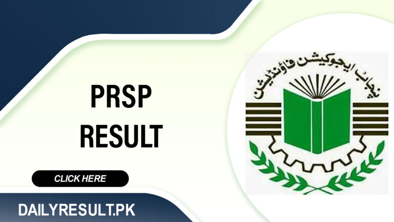 PRSP Phase 2 Result 2024 2025 District Wise Schools List @psrp.pefsis ...