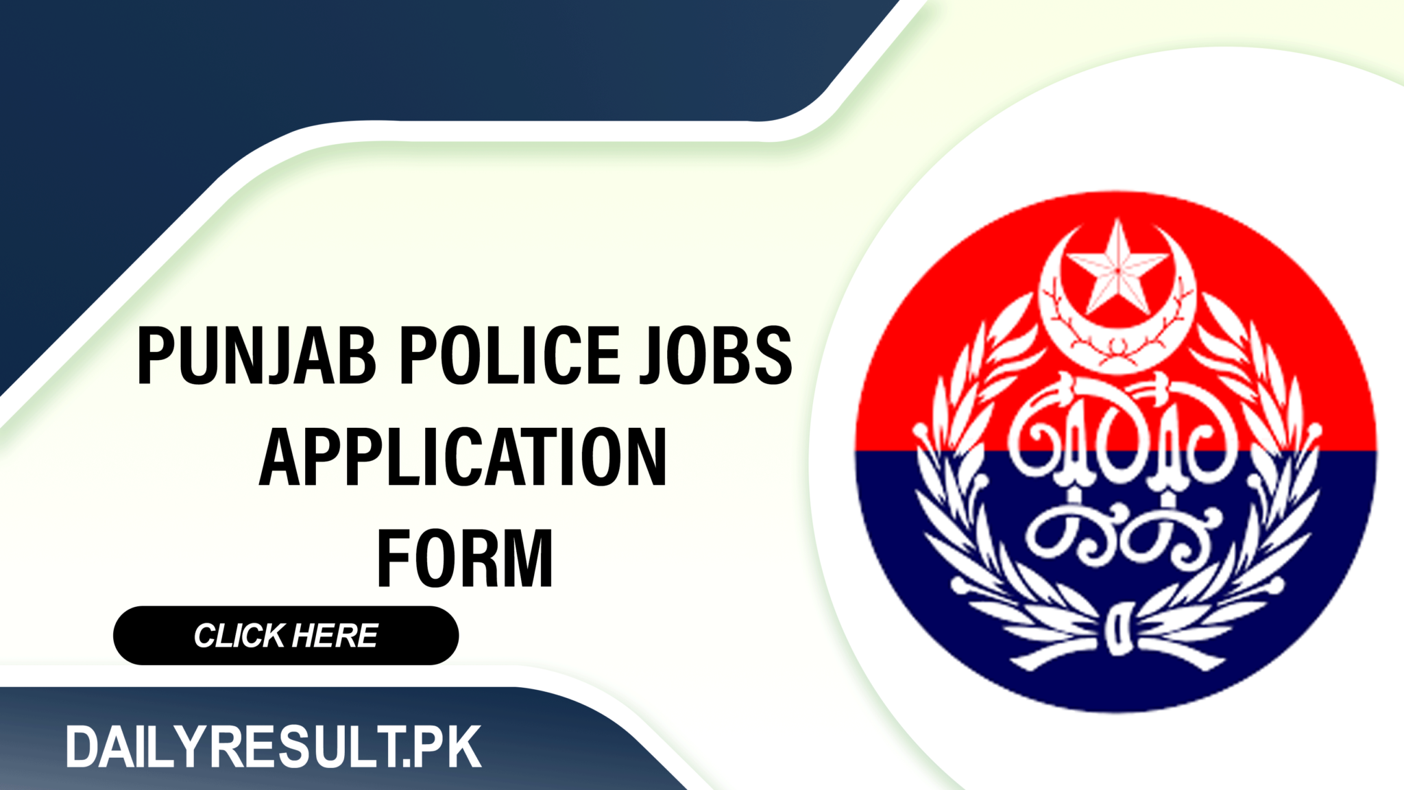 Punjab Police Jobs Application Form 2025 via Www.punjabpolice.gov.pk