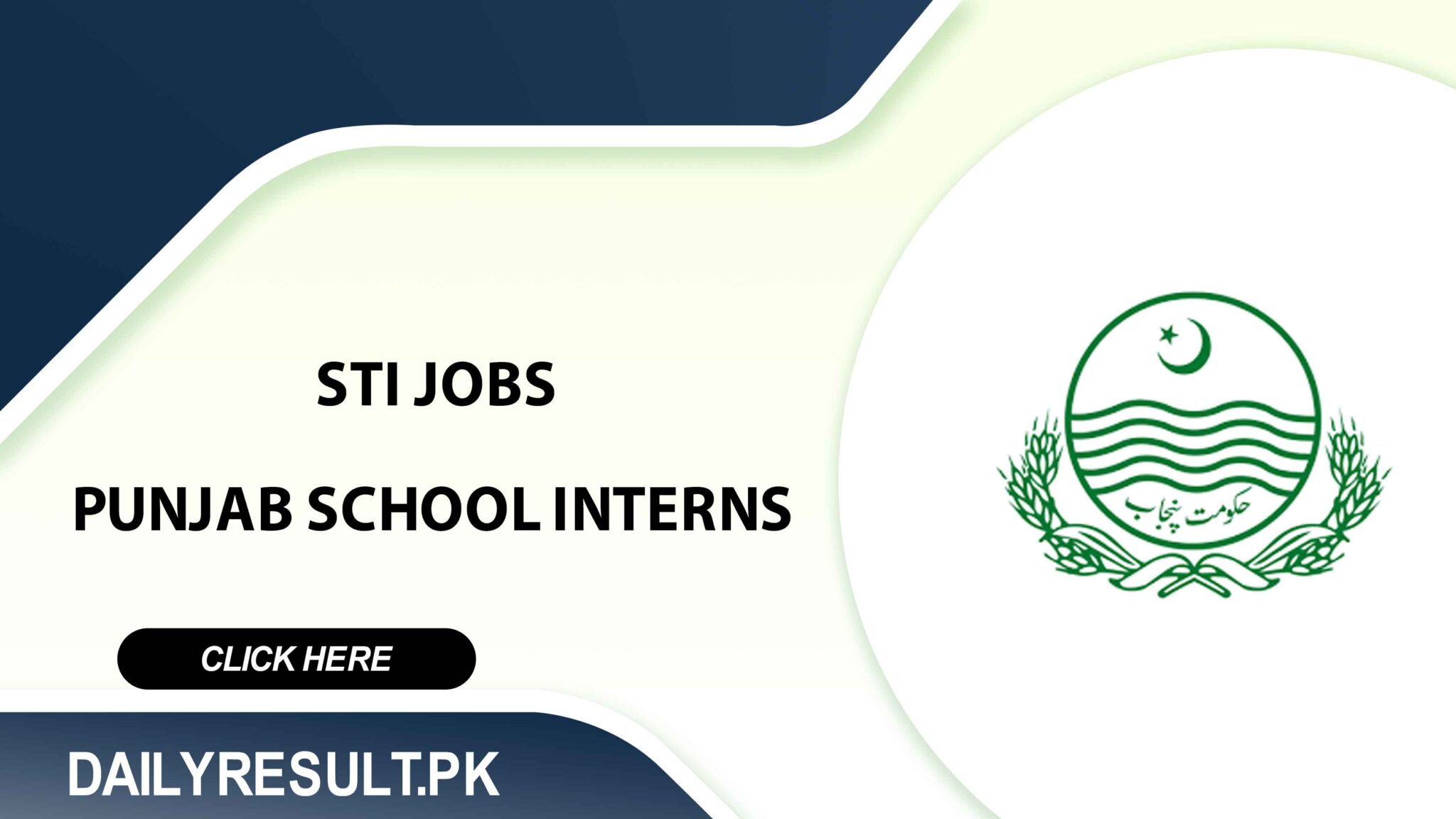 STI Jobs 2025 Portal Link www.schools.punjab.gov.pk